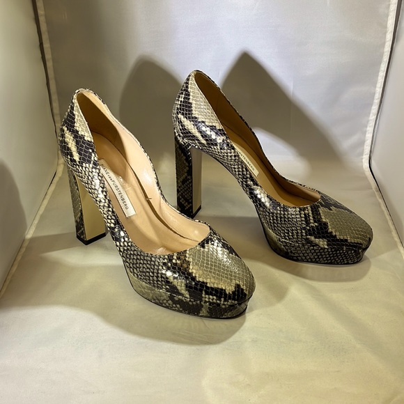 Diane Von Furstenberg | Shoes | Diane Von Furstenberg Renee Snake Skin ...